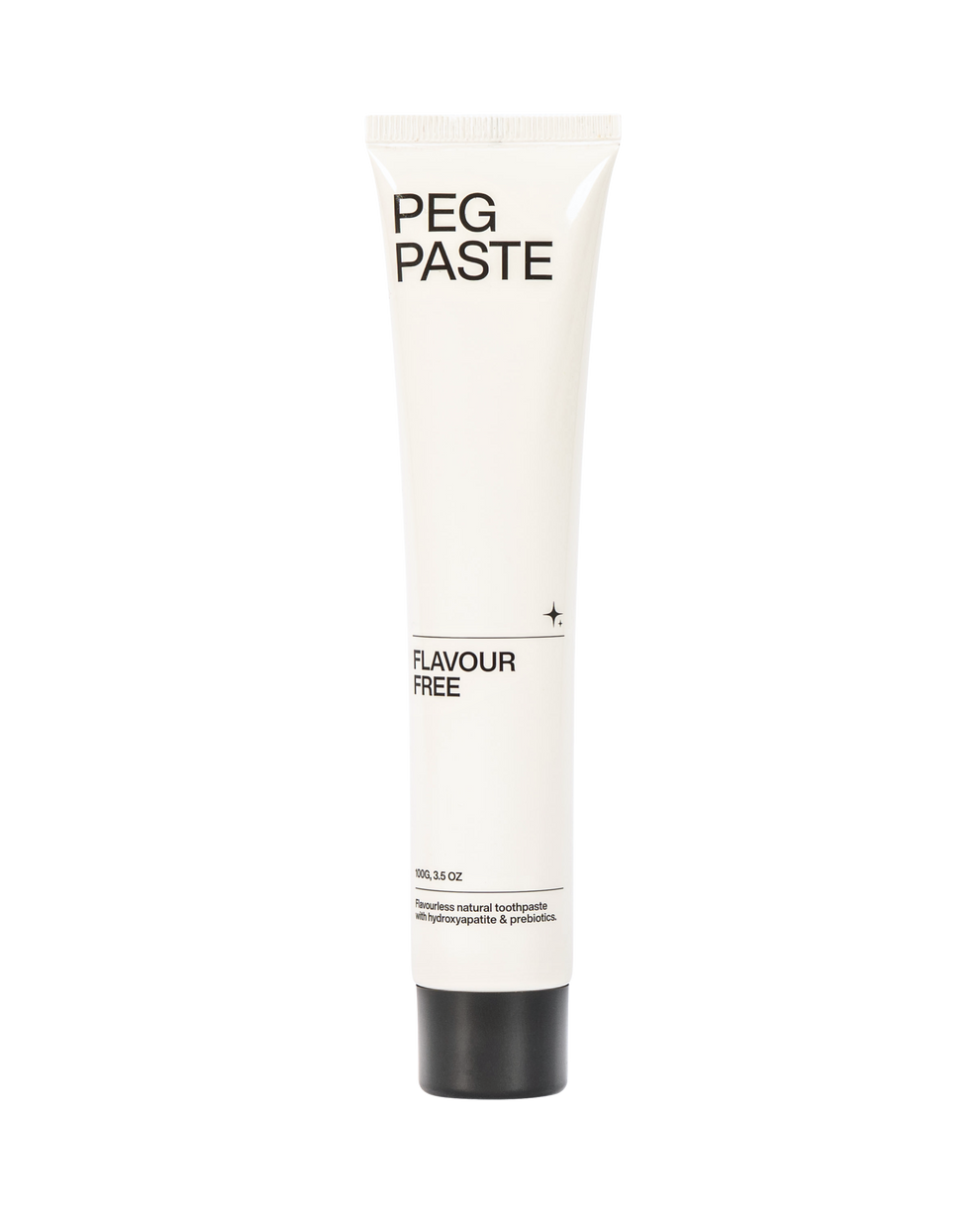 Flavour Free Natural & Fluoride-Free Toothpaste | Peg Paste