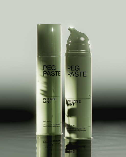 Intense Mint – Natural Fluoride-Free Toothpaste | Peg Paste